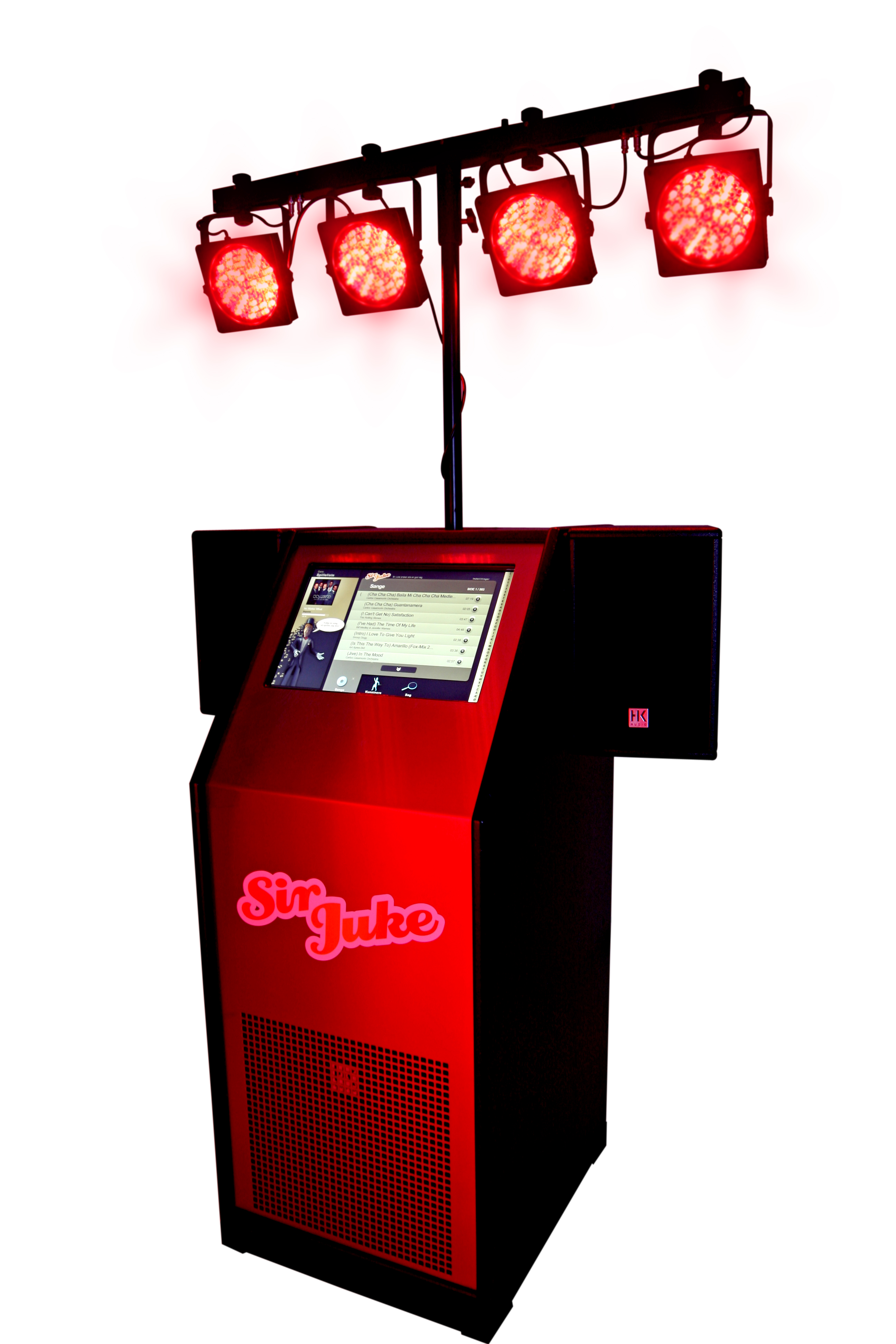 Jukebox Svendborg - Lej jukebox med gratis levering på Fyn - Se priser